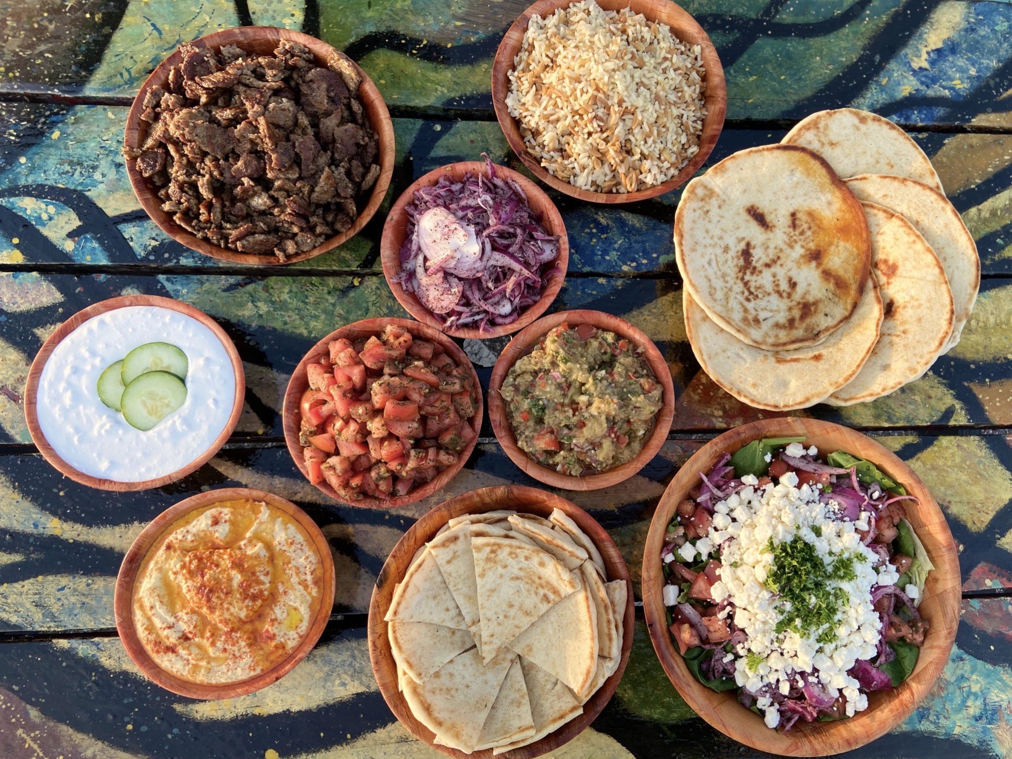 Menu | Mediterranean Street Food